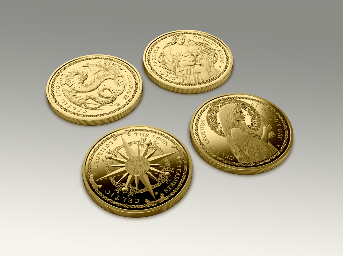 The Celtic Legends Medal Set