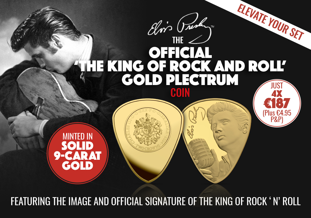 The Official Elvis Presley 'The King of Rock 'n' Roll' Solid Gold ...